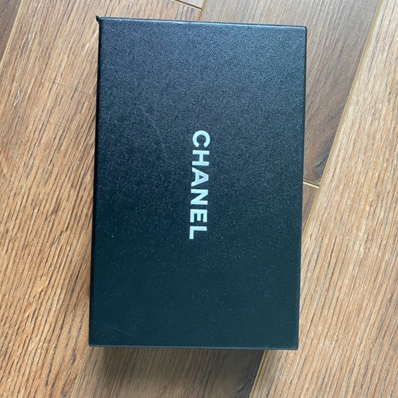 CHANEL | Bags | Chanel Quilted Wallet With Box And Authentication Card ...